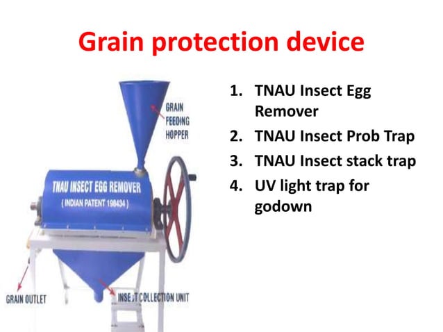 Management of stored grain insect pest | PPTX | Beekeeping | Hobbies ...