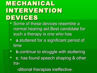 Management of stuttering | PPT