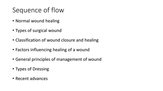 Management of surgical wound | PPTX