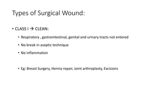 Management of surgical wound | PPTX