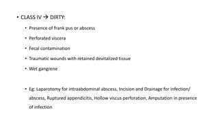 Management of surgical wound | PPTX