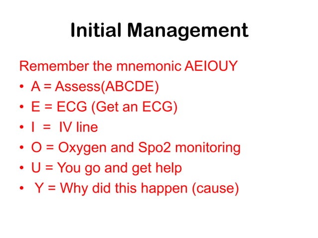 Management of symptomatic bradycardia | PPTX