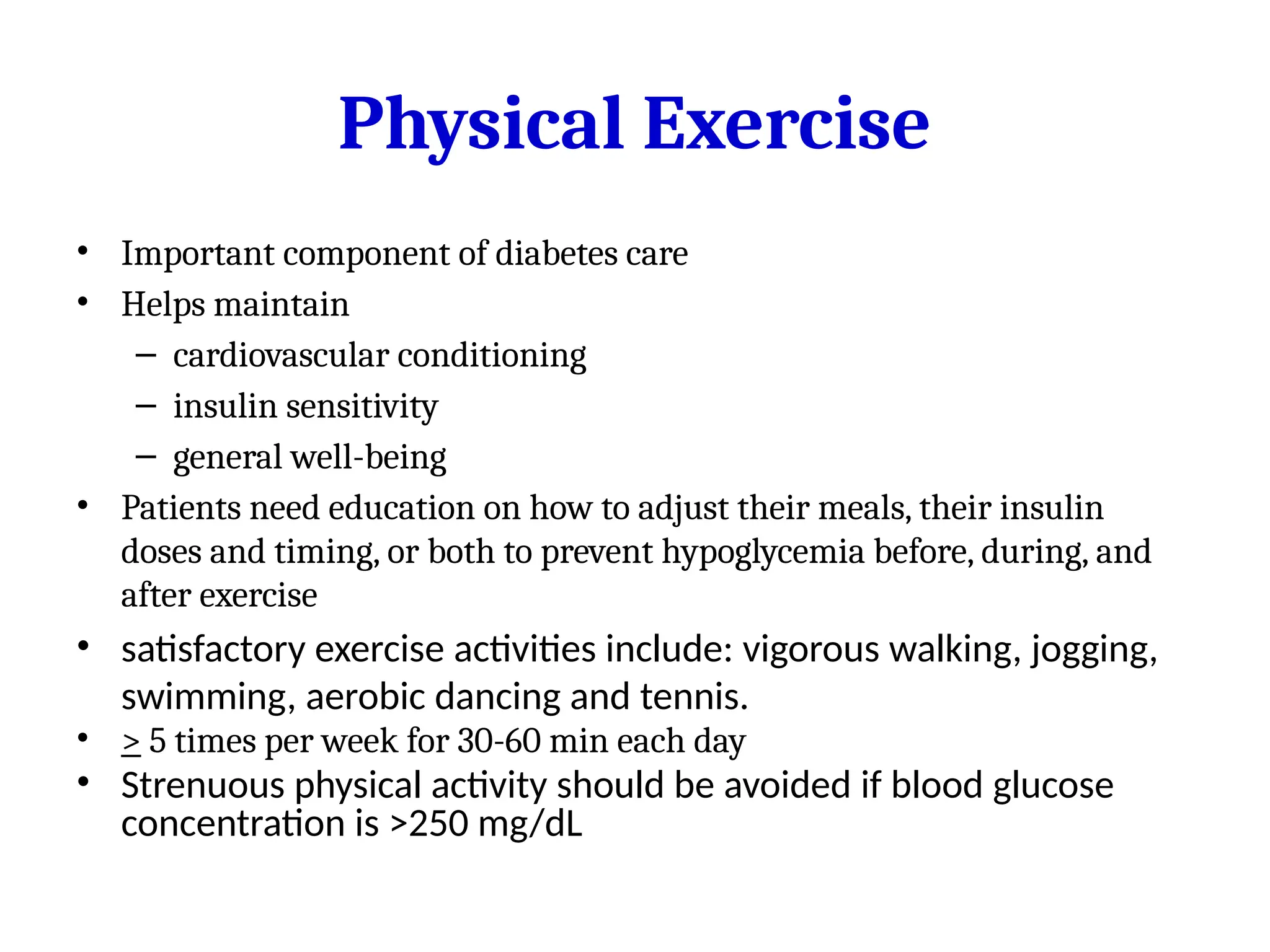 Management of Diabetes militus introduction | PPTX