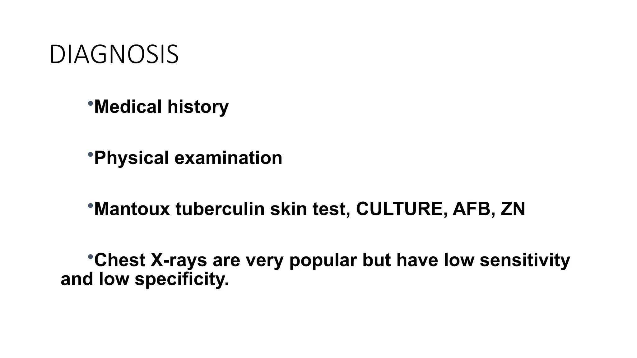 Management of TB and the different clinical guidelines | PPT