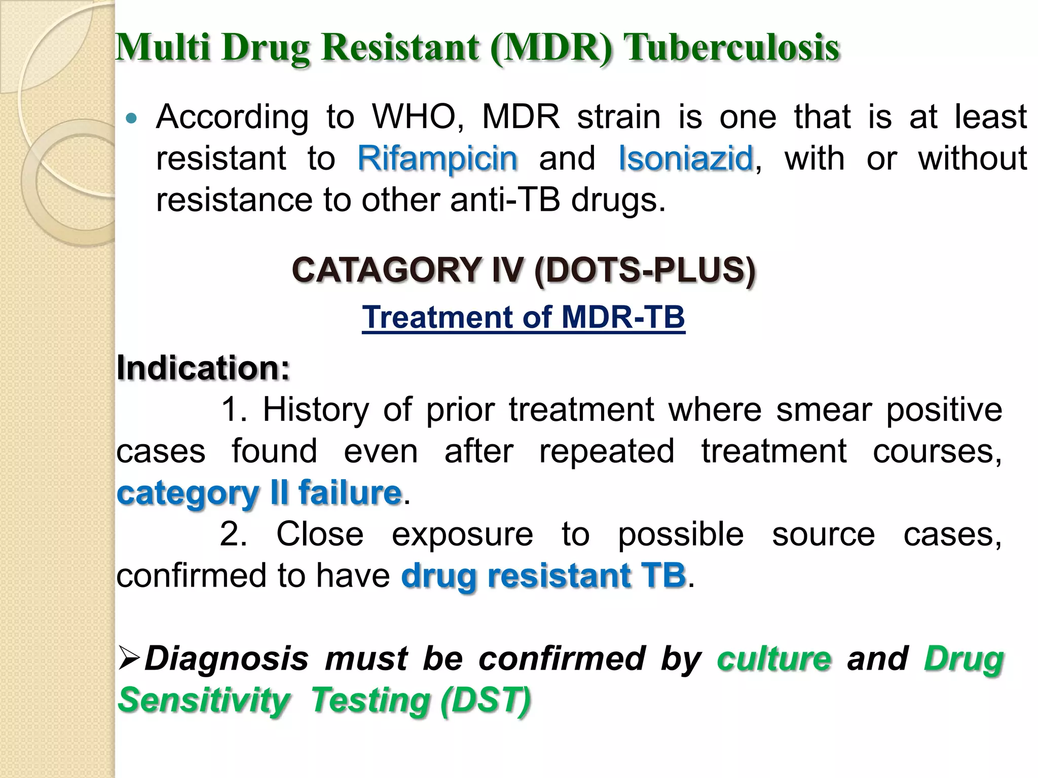 Management of tb_regimens | PPTX