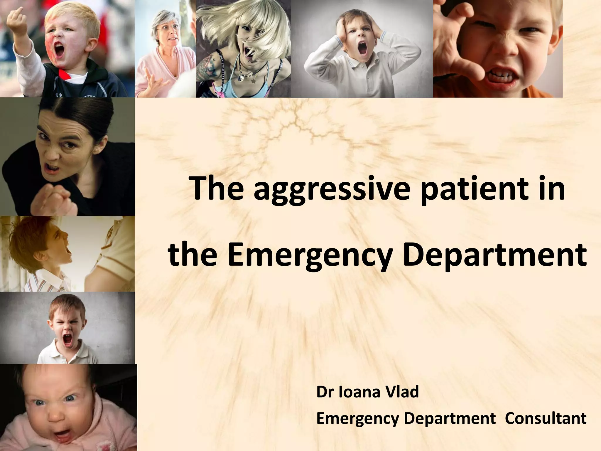 Management of the Aggressive Patient | PDF