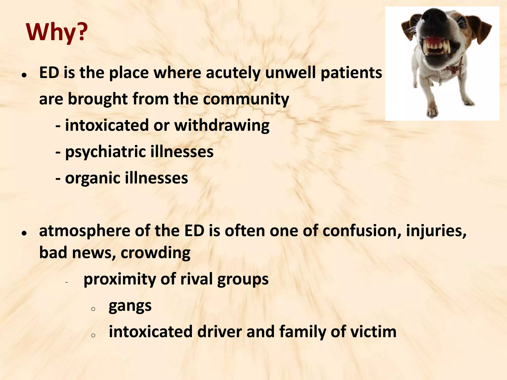 Management of the Aggressive Patient | PDF