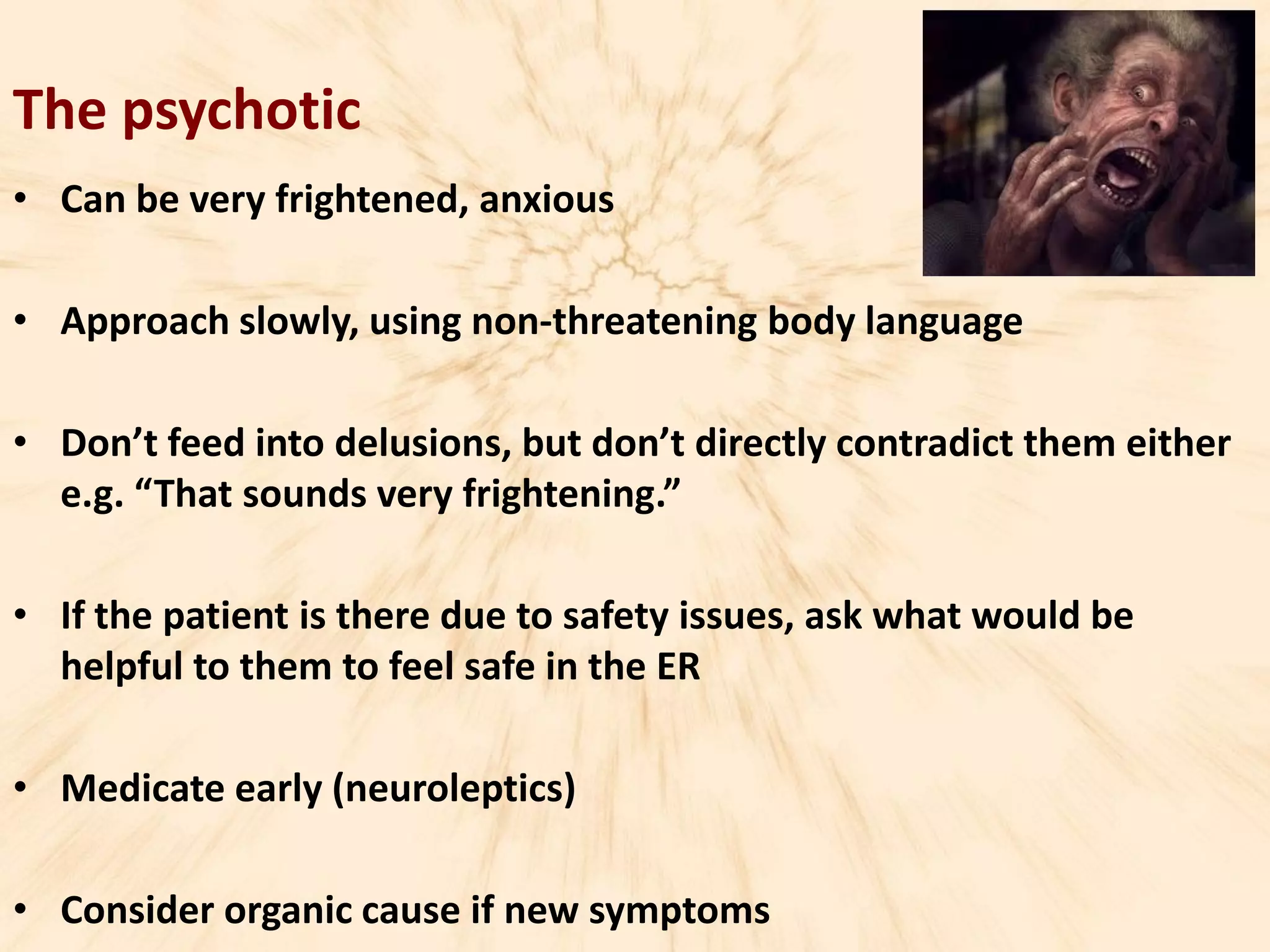 Management of the Aggressive Patient | PDF