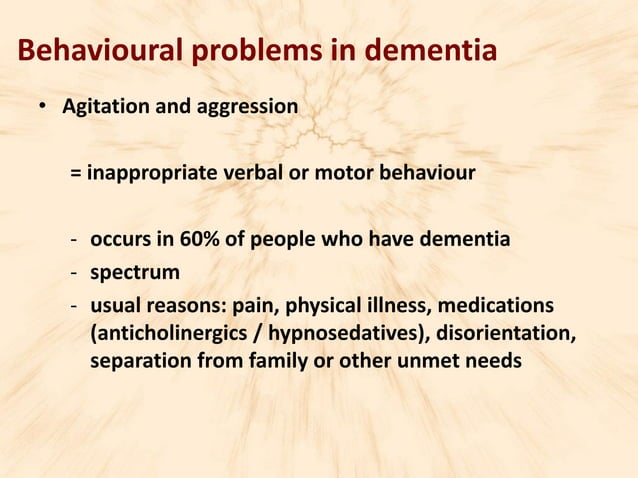 Management of the Aggressive Patient | PDF | Pharmaceutical Drugs ...