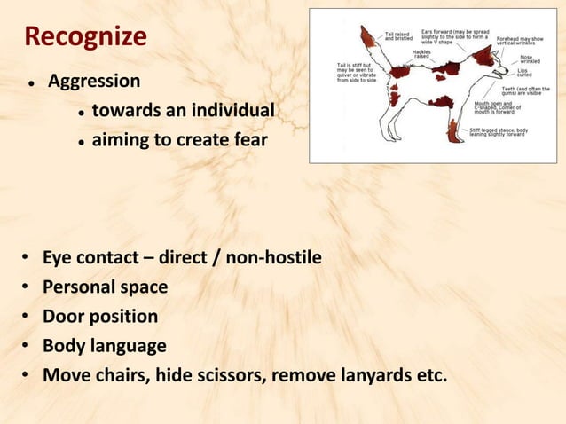 Management of the Aggressive Patient | PPT