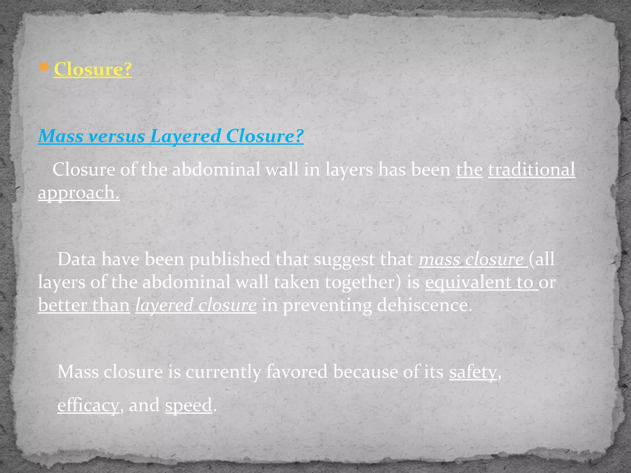 Management of the burst abdomen.ppt