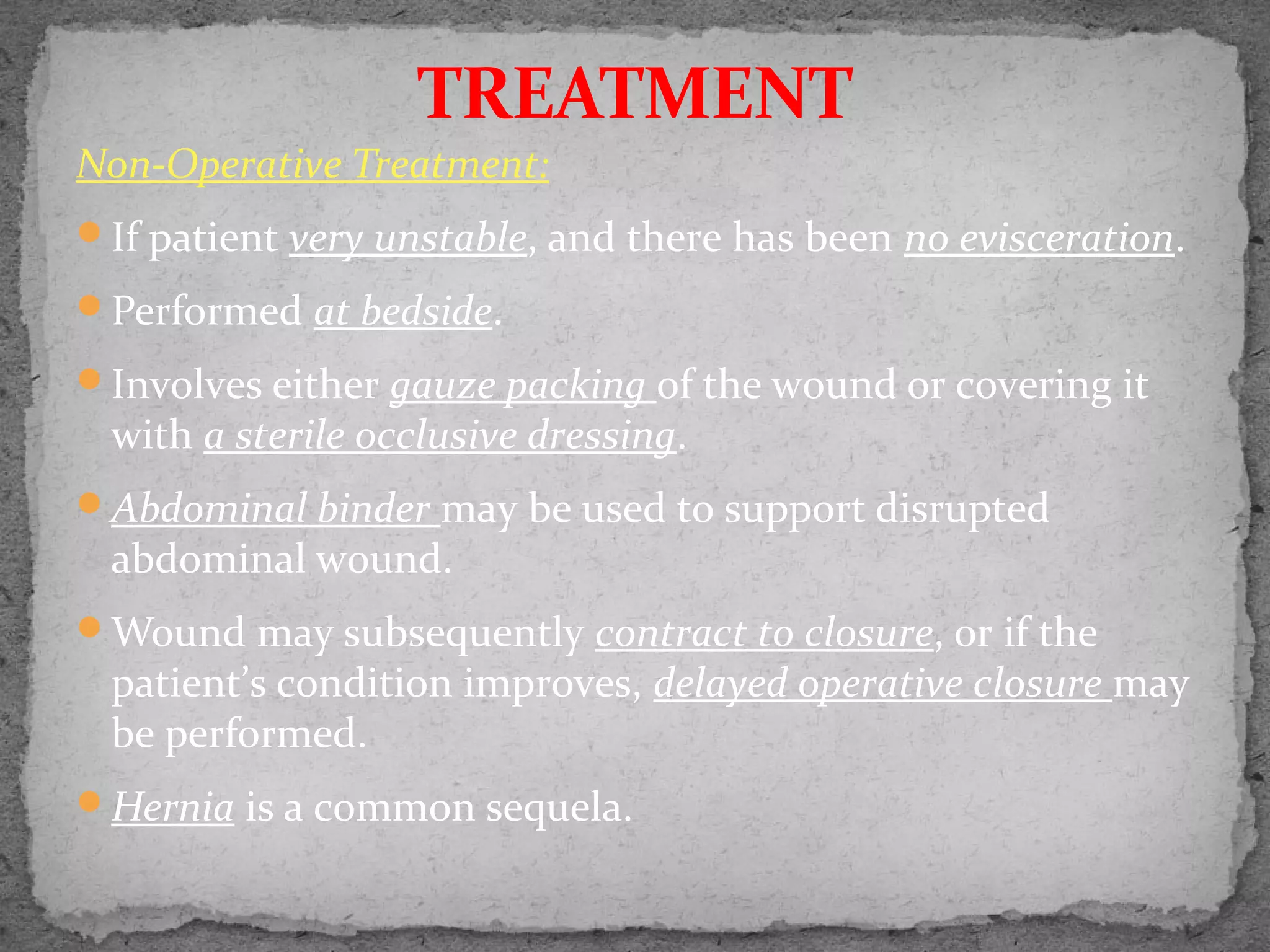Management of the burst abdomen.ppt