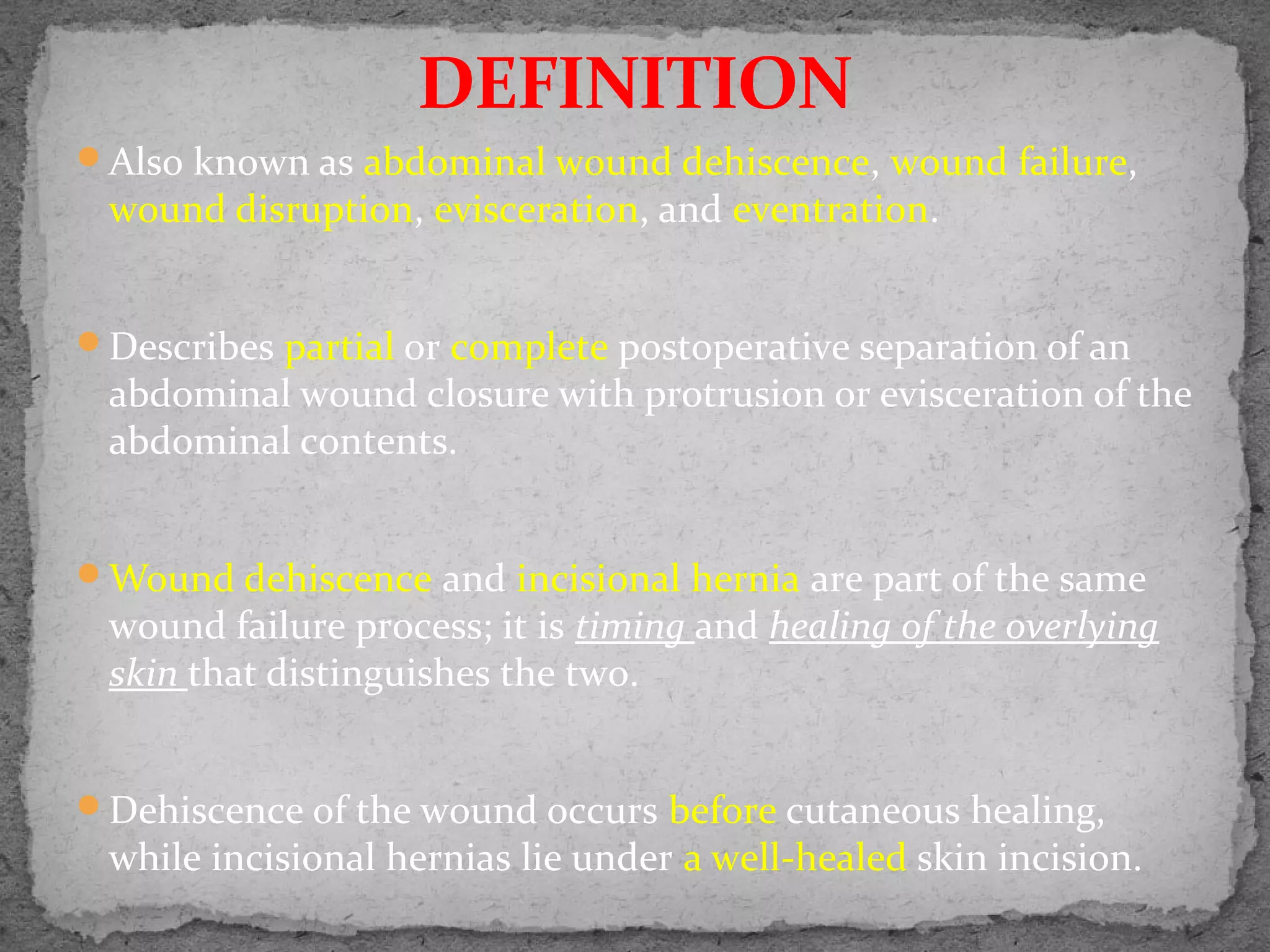 Management of the burst abdomen.ppt