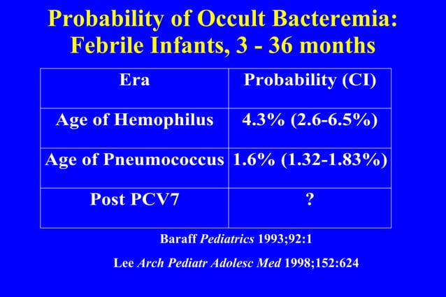 Management Of The Febrile Infant | PPT | Infectious Diseases | Diseases ...