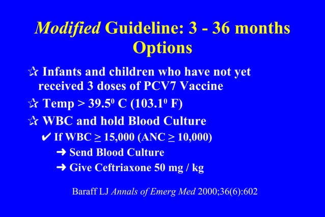 Management Of The Febrile Infant | PPT | Infectious Diseases | Diseases ...