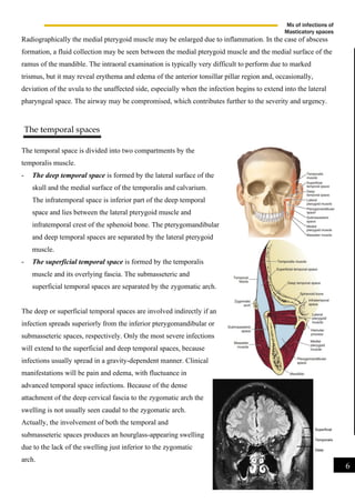 Management of the infections of the masticatory spaces | PDF