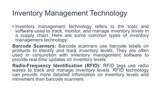 Management of the Inventory in the Supply Chain.pptx