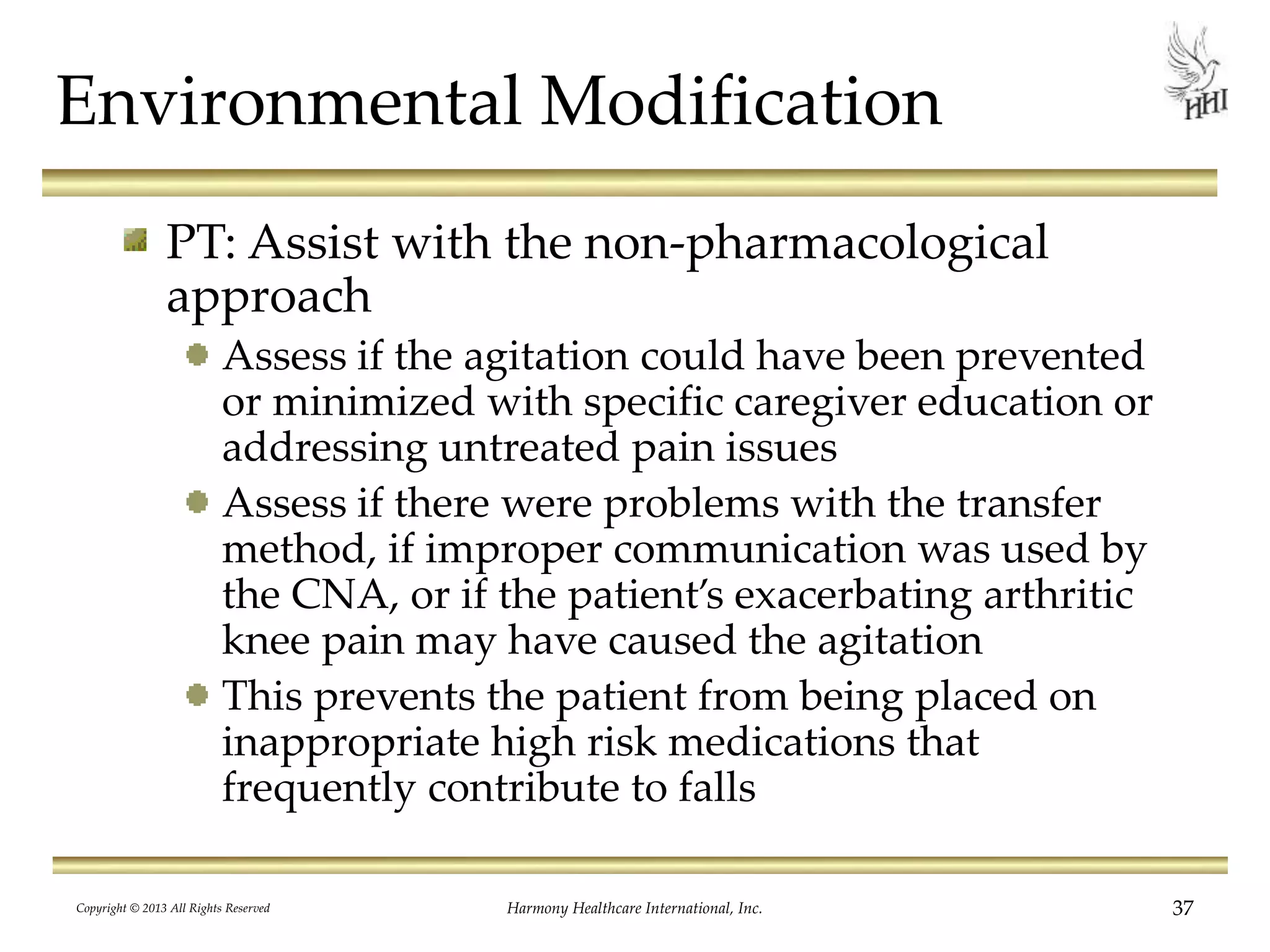 Management of the Non-Traditional Rehabilitation Patient | PPTX