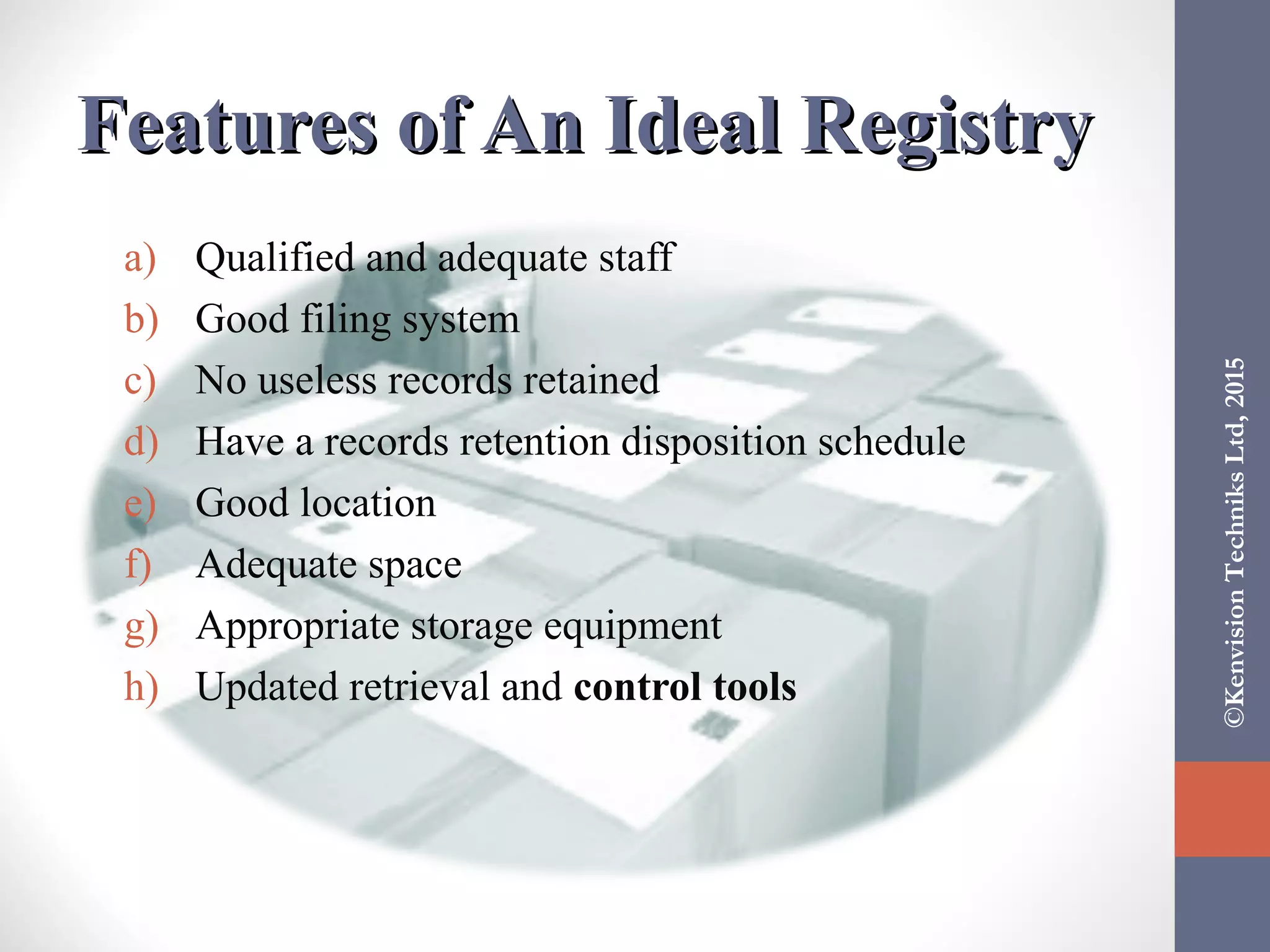 Administering Organization Filing Centres (Registries) | PPT