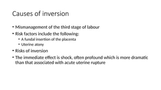 Management of third stag obstetrics and gynaecology | PPT