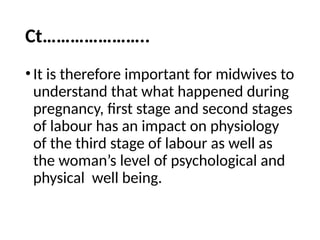 MANAGEMENT OF THIRD STAGE OF LABOUR (1).pptx