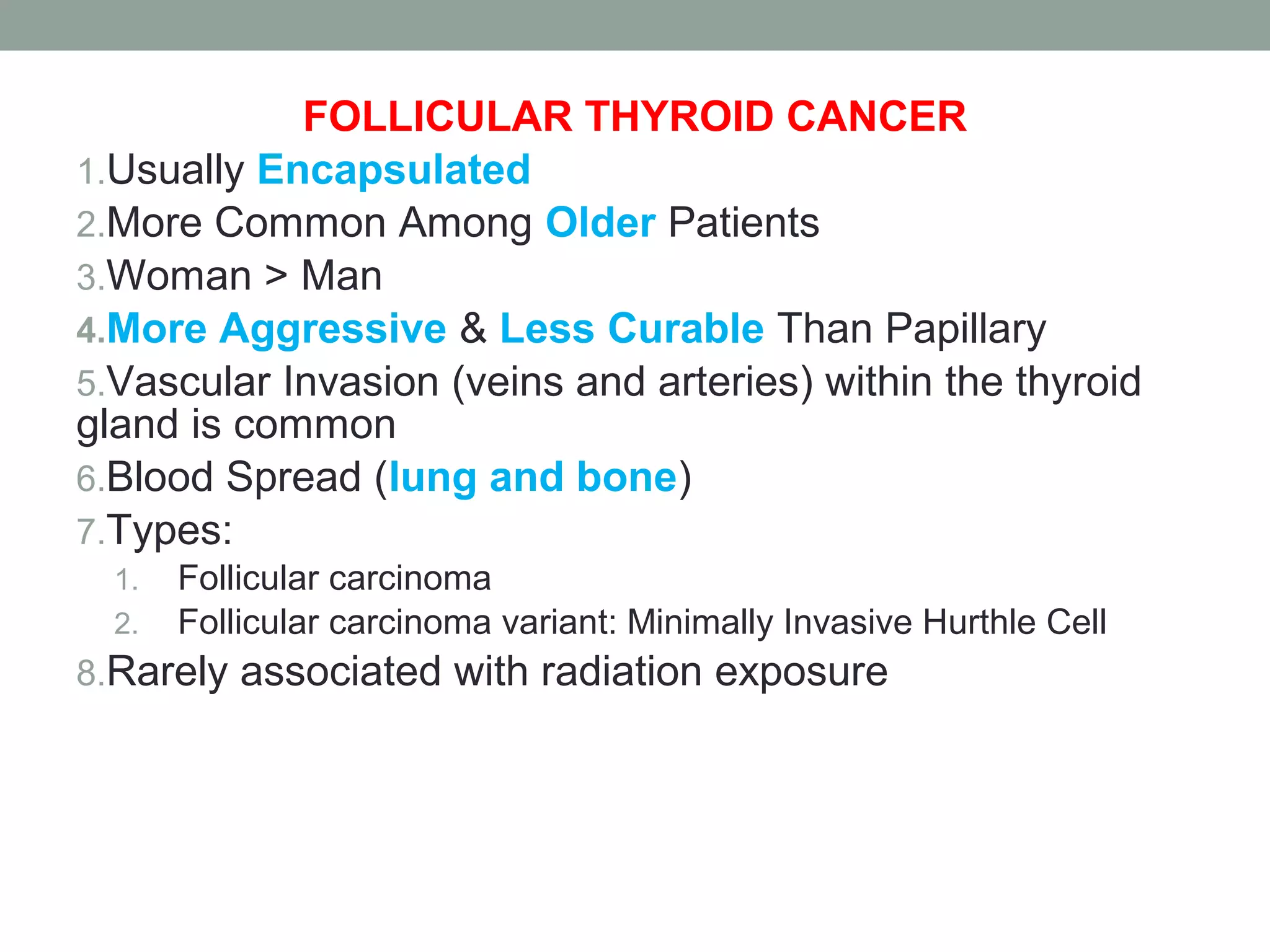 Management of throid cancer | PPT