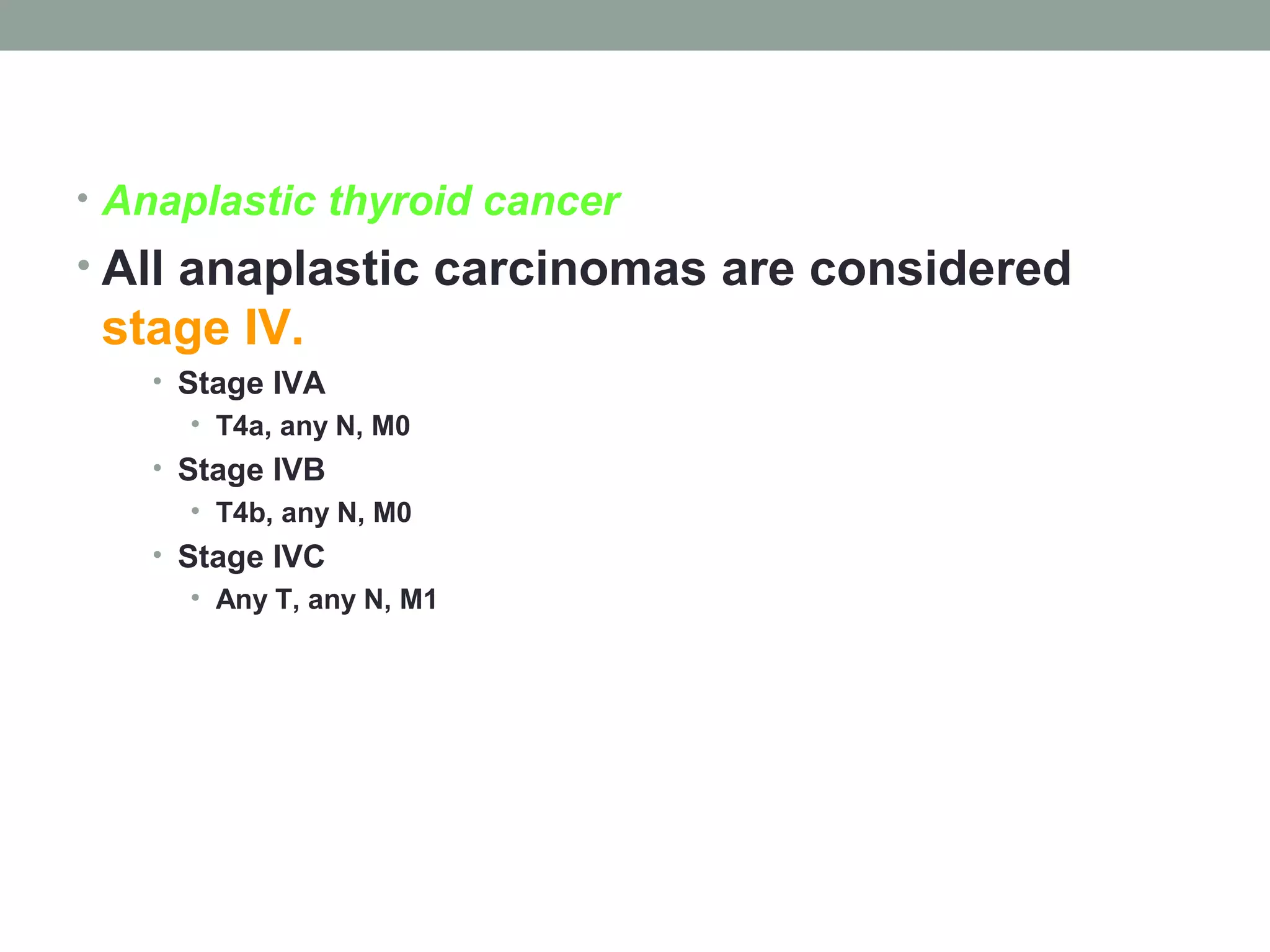 Management of throid cancer | PPT