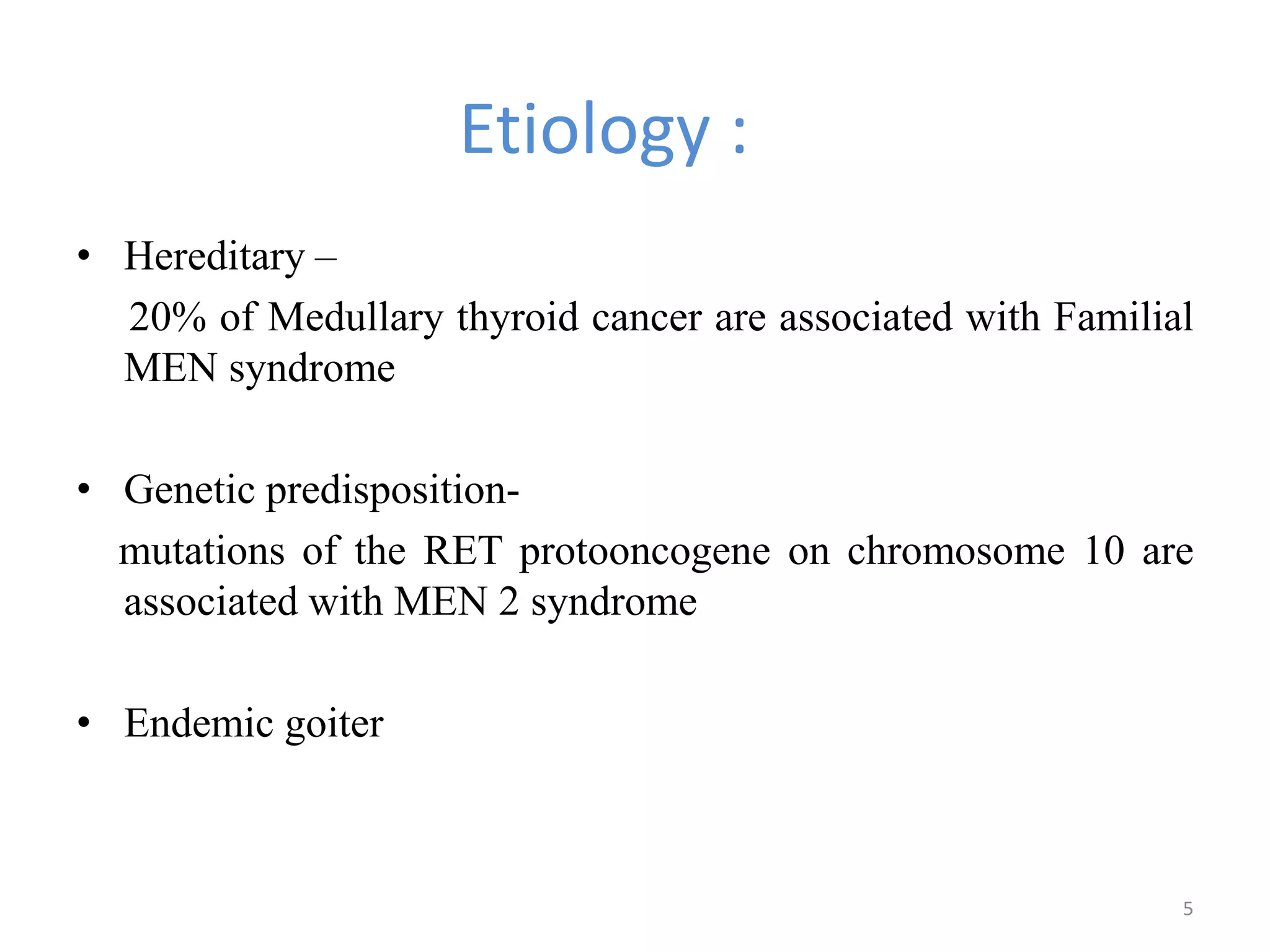 Management of thyroid cancer | PPTX