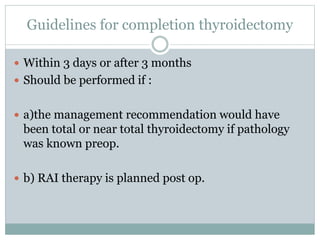 MANAGEMENT OF THYROID CANCER.pptx