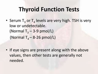 Management of Thyrotoxicosis | PPTX