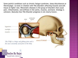 Management of TMJ pain | PPTX