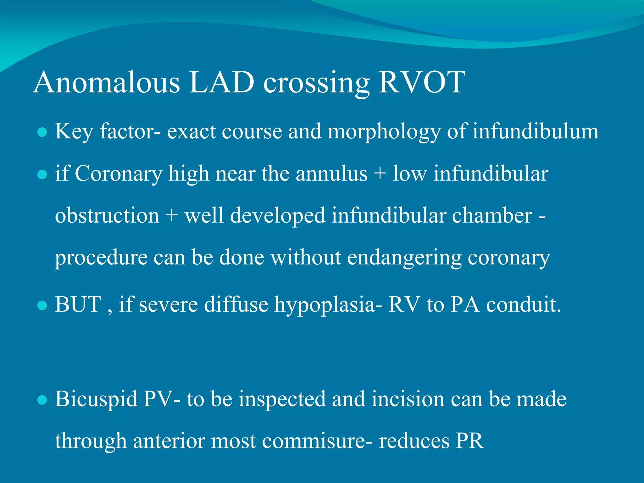Management of Tetralogy of Fallot | PPTX