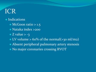 Management of Tetralogy of Fallot | PPTX