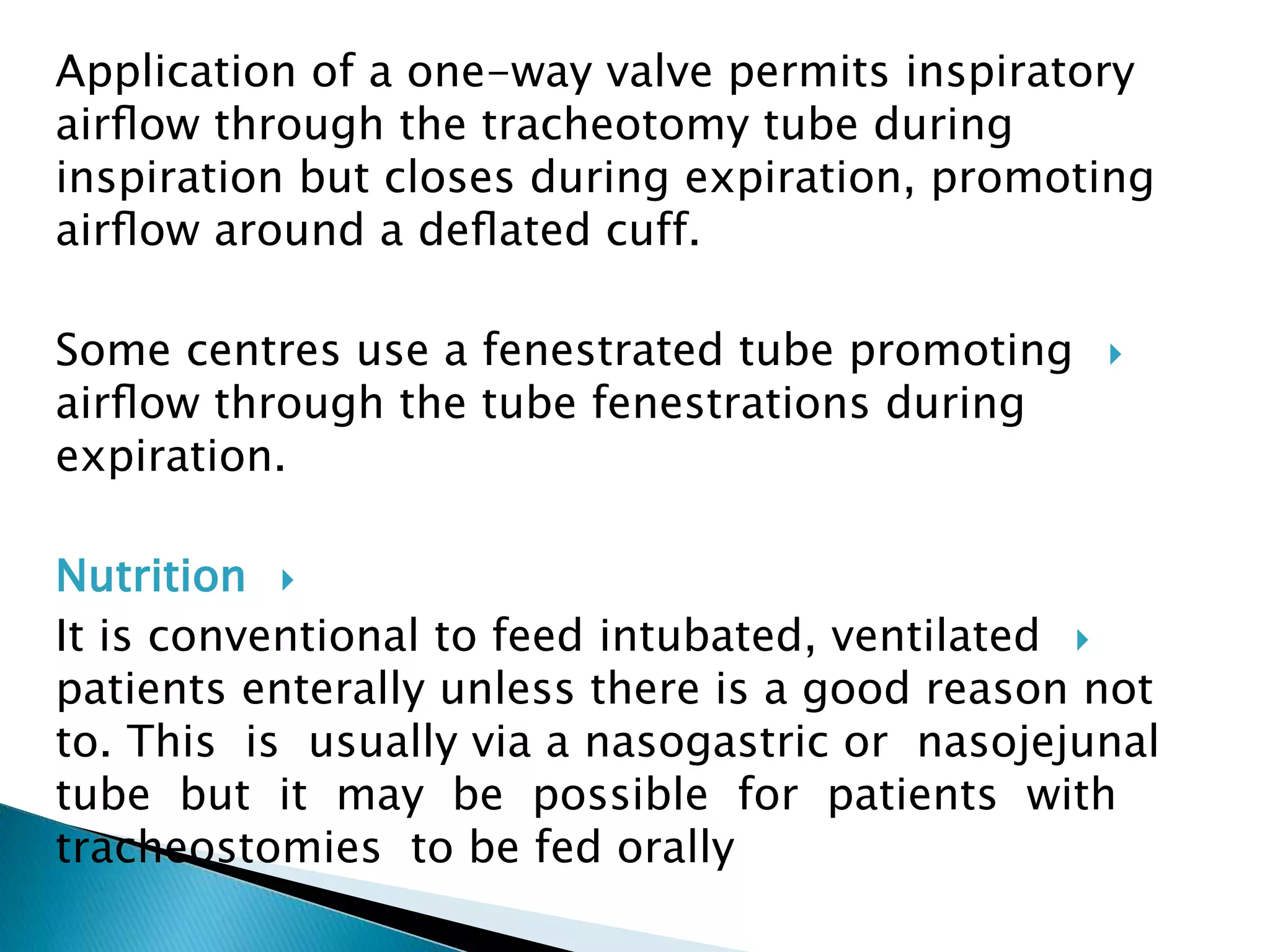 Management of tracheostomy | PPTX