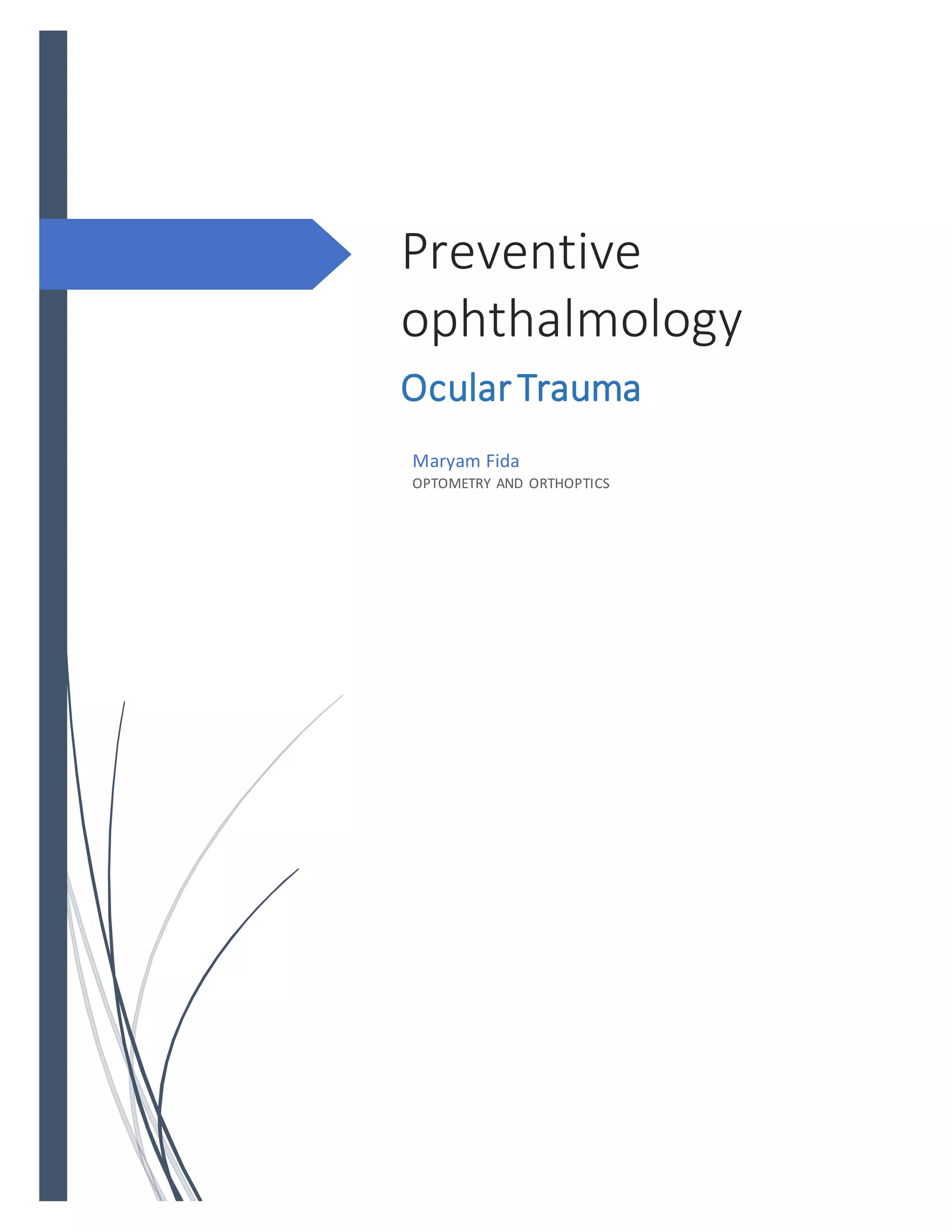 Management of trauma Ropper Hall classification system (Preventive ...