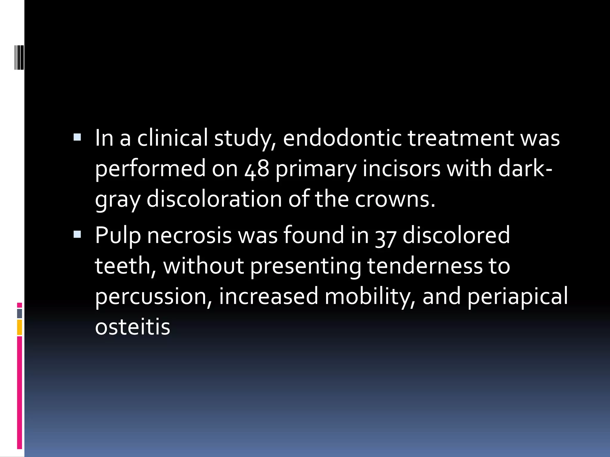 Management of traumatic dental injury of primary teeth | PPTX