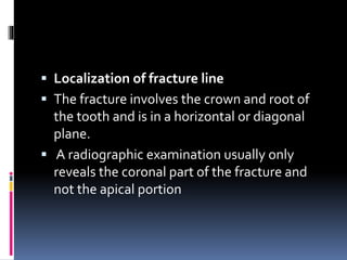 Management of traumatic dental injury of primary teeth | PPTX