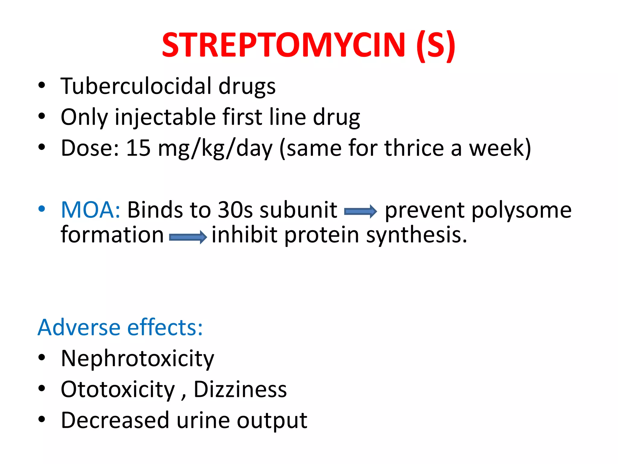 Tuberculosis- management and treatment | PPTX