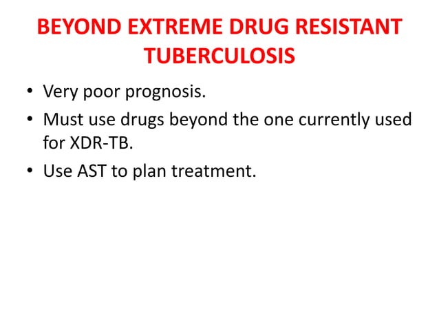Tuberculosis- management and treatment | PPTX | Lung and Respiratory ...