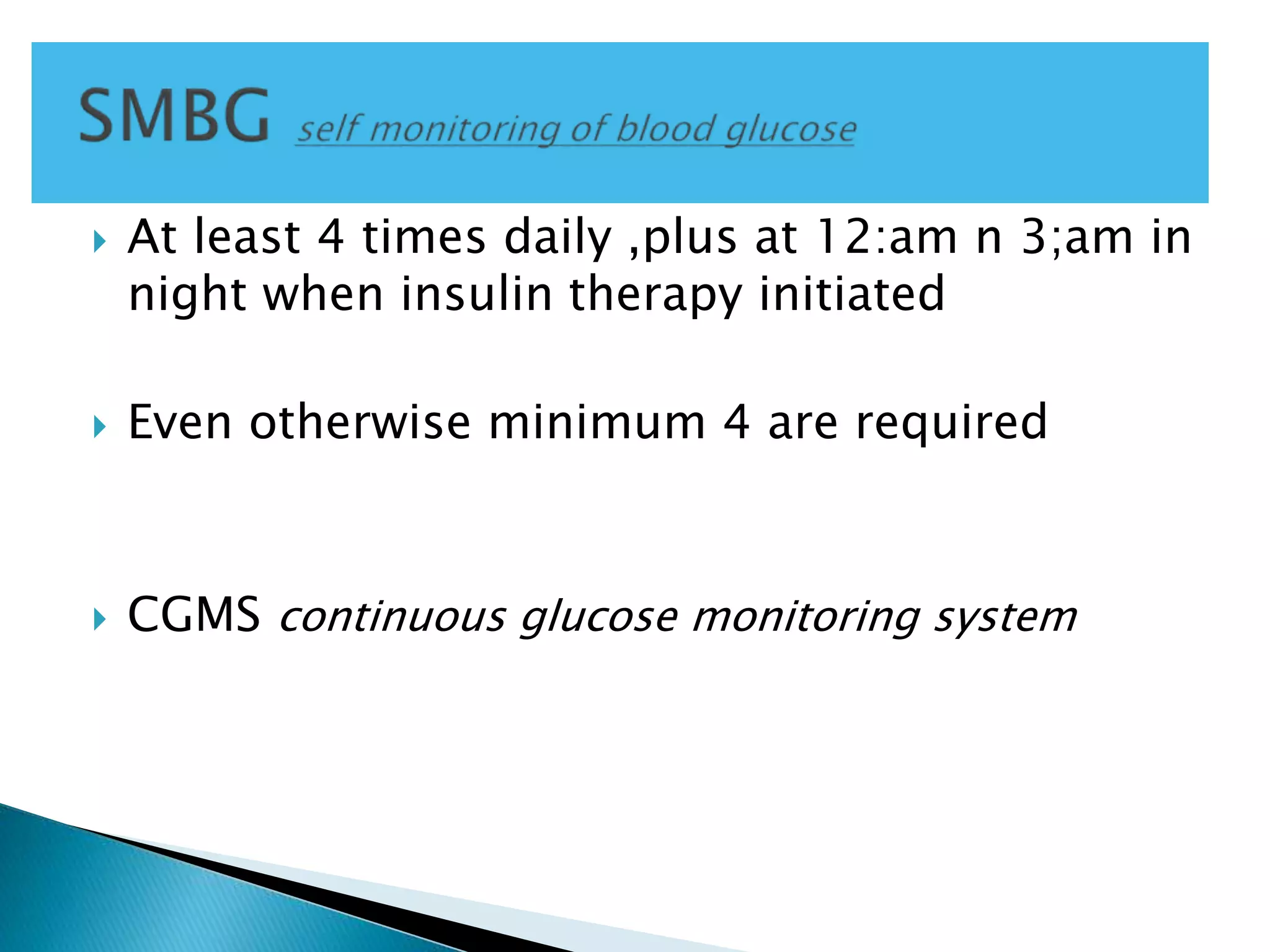 Management of TYPE 1 DIABETES MELLITUS | PPTX