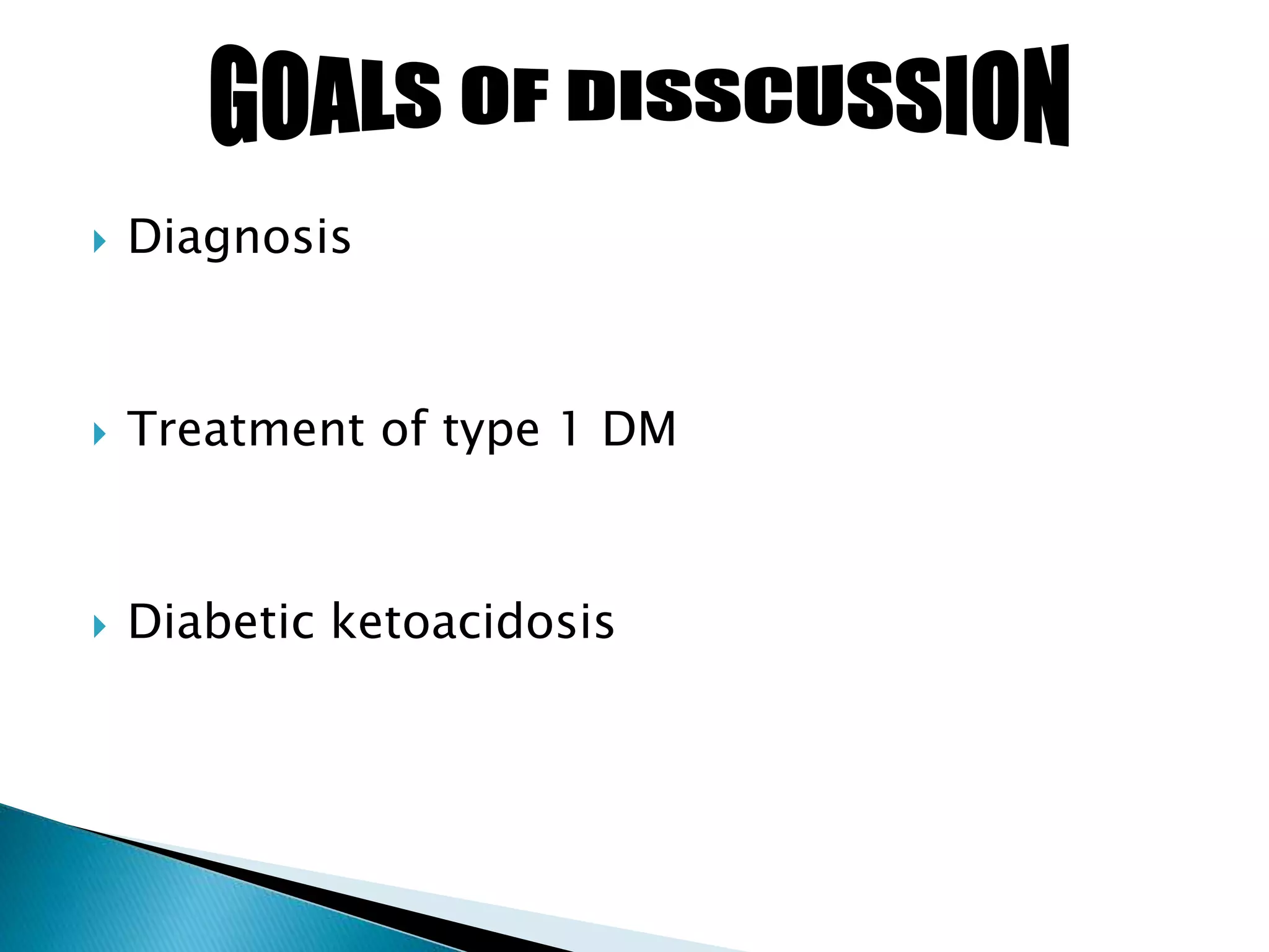 Management of TYPE 1 DIABETES MELLITUS | PPTX