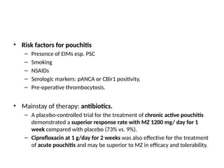 Management of Ulcerative Colitis: Adjunctive therapies, Surgical ...