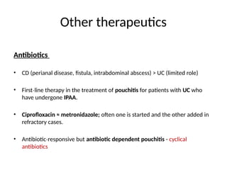 Management of Ulcerative Colitis: Adjunctive therapies, Surgical ...