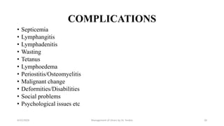 Management of cutaneous ulcers by Dr. Terdoo M.I .pptx