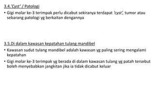 Management of Unerupted & Impacted 3rd molar.pptx