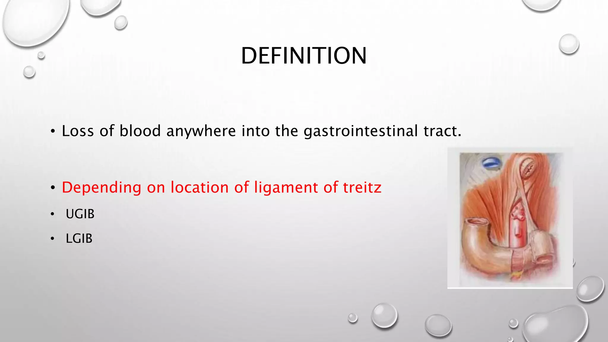 Management of upper gi bleeding | PPTX
