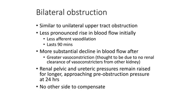 Management of upper urinary tract obstruction | PPT