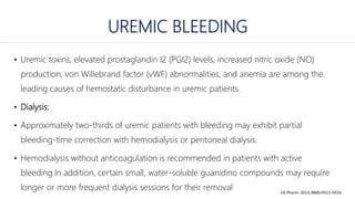 Management of uremic complications | PPT