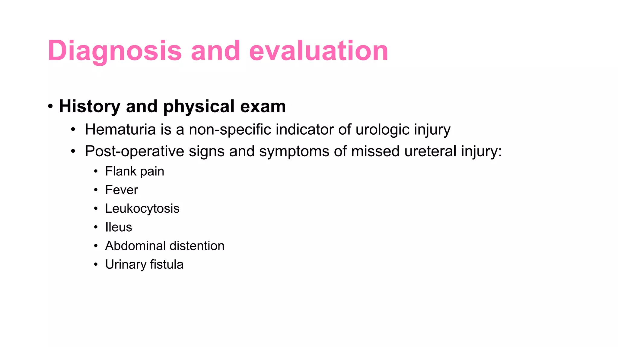 Management of Ureteric Injury.pptx