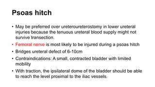 Management of Ureteric Injury.pptx